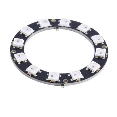 NeoPixel 12'li Halka NeoPixel Motorobit - Motorobit.com