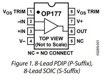 OP177GSZ SOIC-8 OpAmp Entegresi MAX/MCP/OP/TC/TDA Serisi Motorobit - Motorobit.com