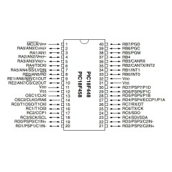 PIC18F458 DIP40 8-Bit 40MHz Microcontroller Motorobit - Motorobit.com