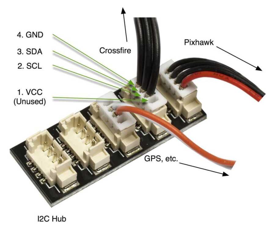 Pixhawk Flight Control Card I2C Expansion Module Motorobit - Motorobit.com