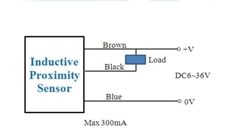 PL-05N NPN Inductive Proximity Sensor Motorobit - Motorobit.com