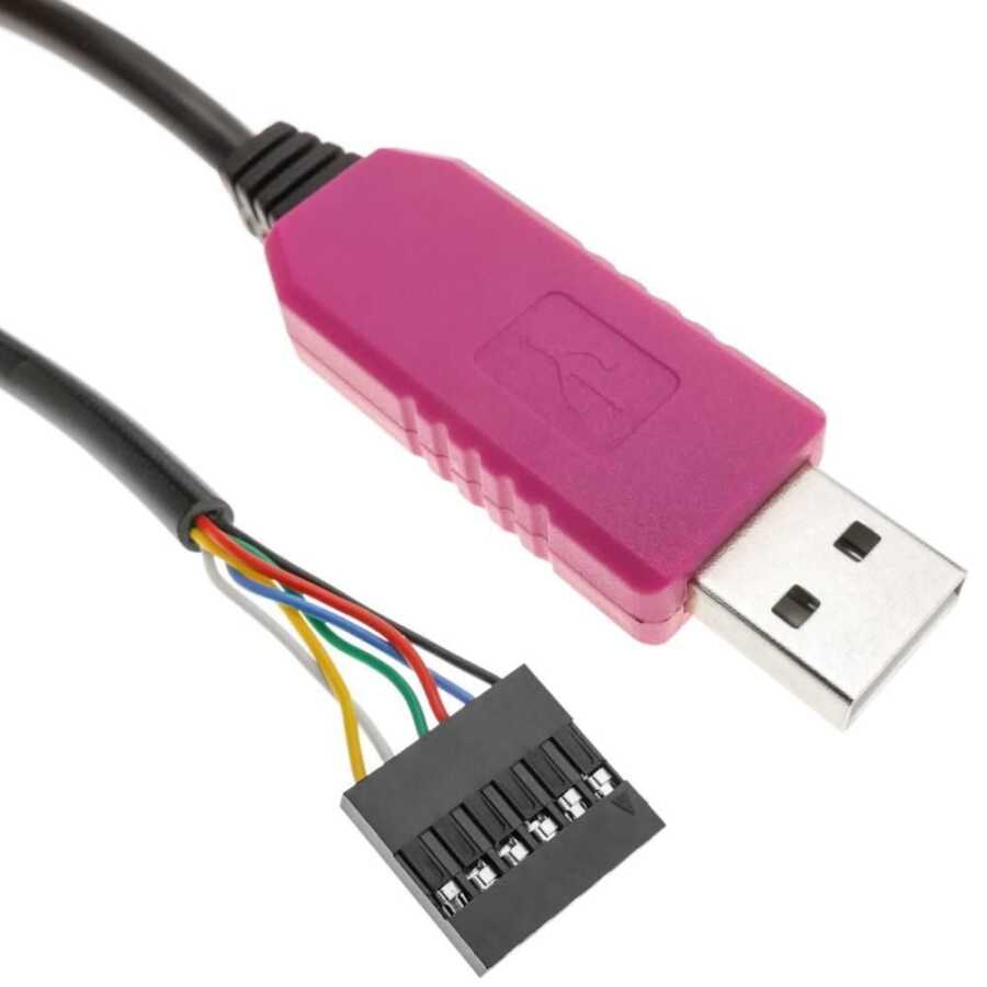 PL2303HXD 6 Pin USB-TTL Seri Dönüştürücü Kablo Dönüştürücü Kartları ...