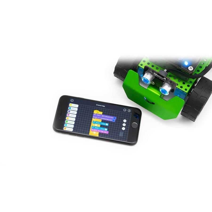 Q-Scout Eğitim Robotu - Stem Robot Kiti Robobloq Robobloq - Motorobit.com