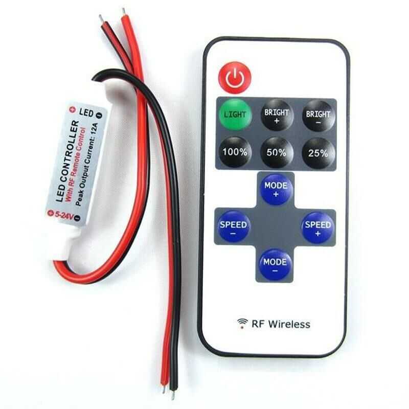 Remote Controlled Strip Led Control Circuit 12A Motorobit - Motorobit.com