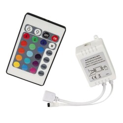Rgb Strip Led Controller 6A 24 Buttons Motorobit - Motorobit.com