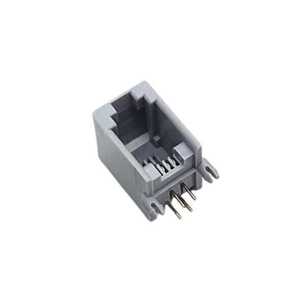 RJ11 4P4C Female Telephone Cable Connector - PCB Type Motorobit - Motorobit.com