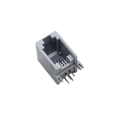 RJ11 4P4C Female Telephone Cable Connector - PCB Type Motorobit - Motorobit.com
