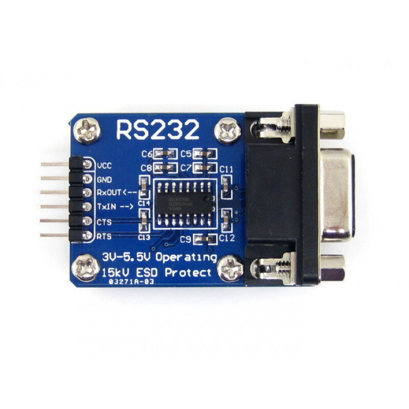 RS232 TTL Dönüştürücü Dönüştürücü Kartları WaveShare - Motorobit.com