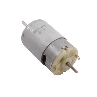RS555 24V 10000RPM Redüktörsüz DC Motor - Çift Milli Yüksek Torklu ...