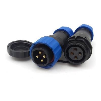 SD20 4 Pin 20mm Waterproof Connector Kit Motorobit - Motorobit.com