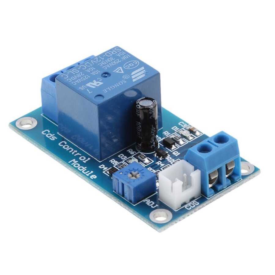 Single Relay Card with LDR Light Sensor Control Motorobit - Motorobit.com