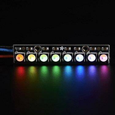 SK6812 5050 NeoPixel Stick - 8 RGB LED Module Motorobit - Motorobit.com