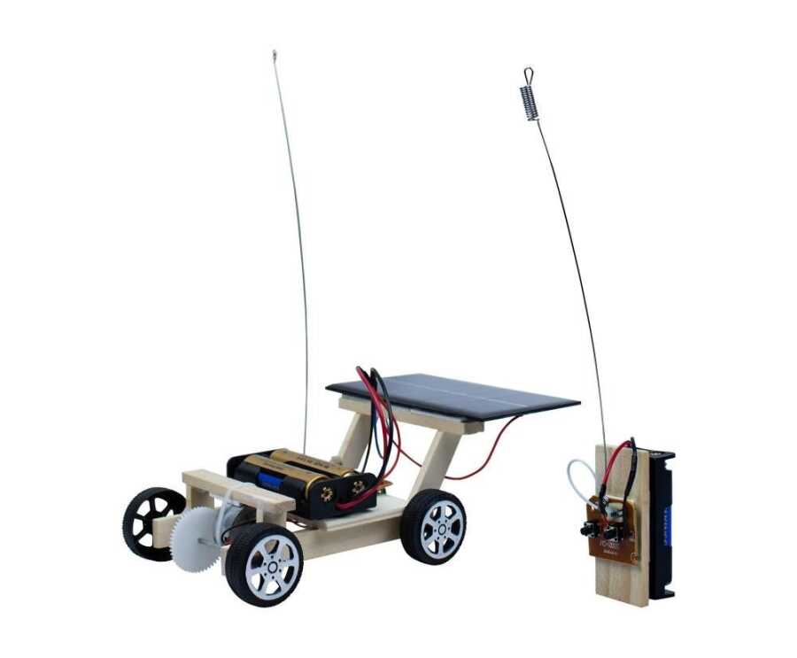 Solar Powered Remote Control Car Kit Motorobit - Motorobit.com