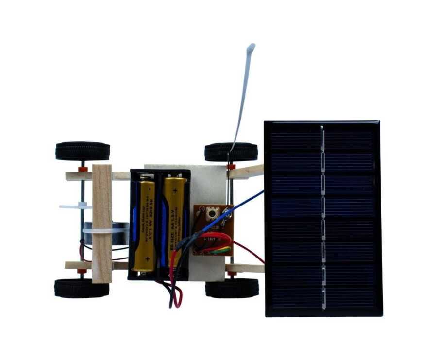 Solar Powered Remote Control Car Kit Motorobit - Motorobit.com