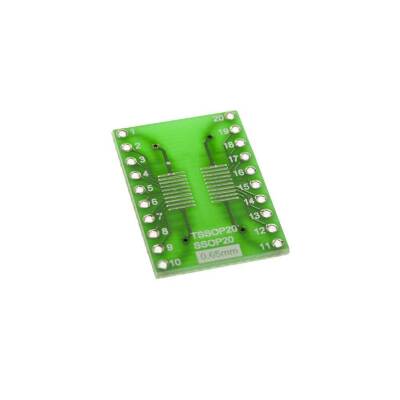 SOP20 / TSSOP20 / SSOP20 Smd - Dip Çevirici SMD DIP Dönüştürücü ...