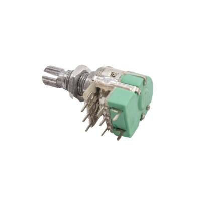 Stereo Potentiometer with 20K Switch Motorobit - Motorobit.com