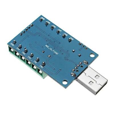 STM32 10 Channel 12 Bit USB-UART Communication ADC Module Motorobit - Motorobit.com