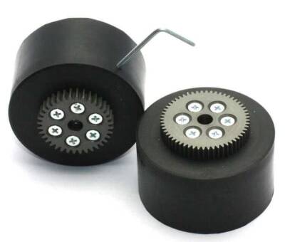 Sumo Robot Wheel 55x40mm (2 Pieces) Motorobit - Motorobit.com