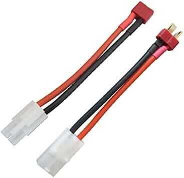 T-Plug- Tamiya Converter Cable Pair 15cm Motorobit - Motorobit.com