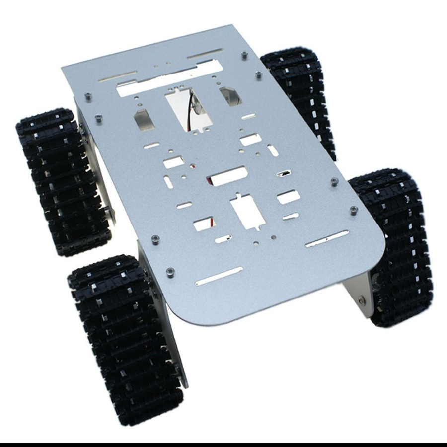 Tank Robot Kiti (4 Motorlu) Paletli Robot Kitleri Motorobit - Motorobit.com