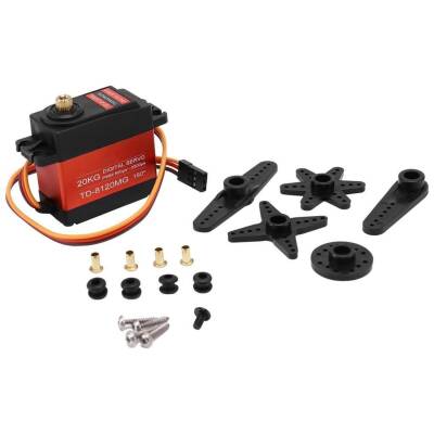 TD-8120MG 20KG Su Geçirmez Dijital Servo Motor Servo Motorlar Motorobit ...