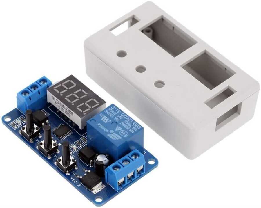 Time Adjusted Relay Module 12V with Protection Box Motorobit ...