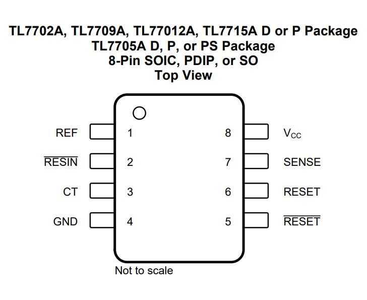 TL7702 SMD SOIC-8 Entegre TL/TLC/UC/UDN/ULN Serisi Motorobit - Motorobit.com