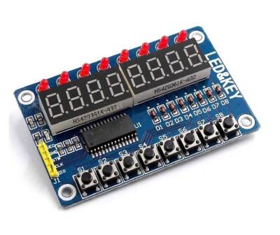 TM1638 7-Segment Display Module Motorobit - Motorobit.com