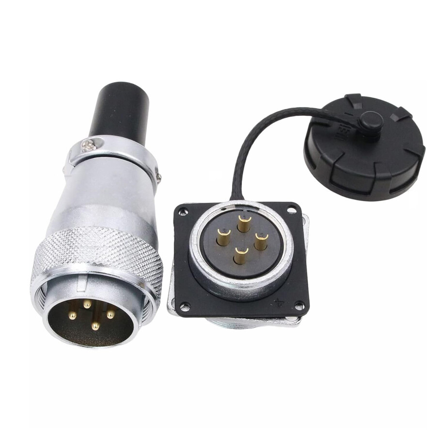 TPWS20 5 Pin 20mm Waterproof Connector Kit Motorobit - Motorobit.com