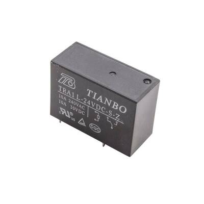 TRA1 L-24VDC-S-Z 24V DC 10A 5-pin Röle Röle Tianbo - Motorobit.com