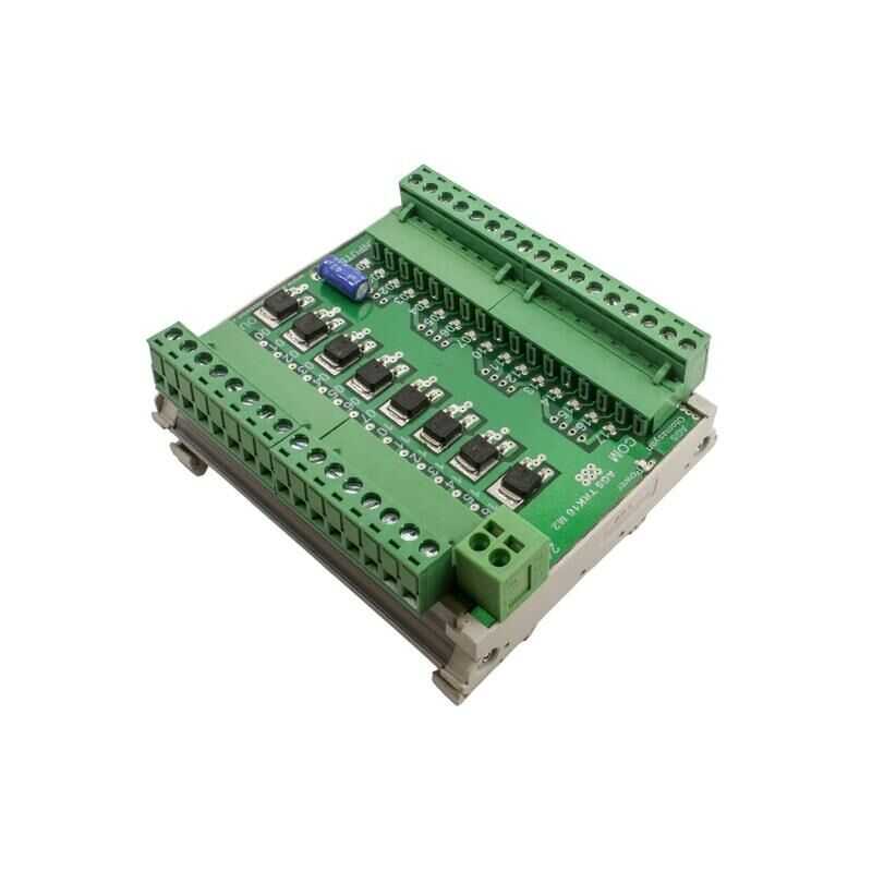 TRK-16 5A 16 Kanal DC Röle Modülü - Ray Montajlı Diğer Röle Kartları ...