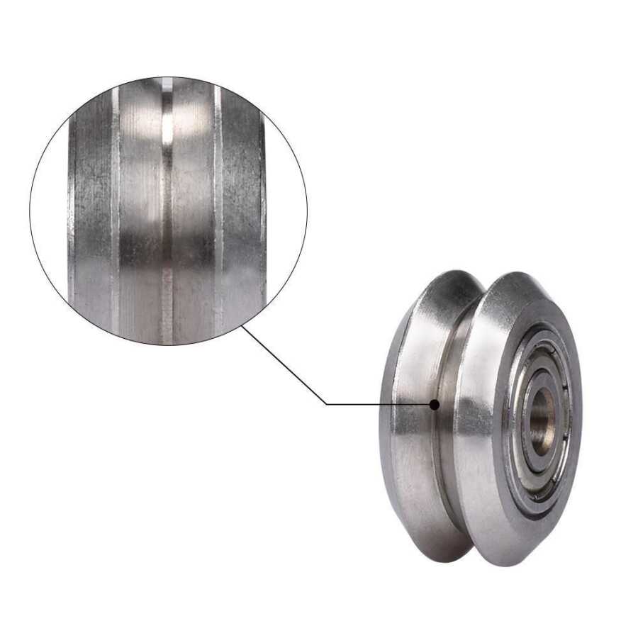 V Groove Bearing 625ZZ - Roller Type Stainless Motorobit - Motorobit.com