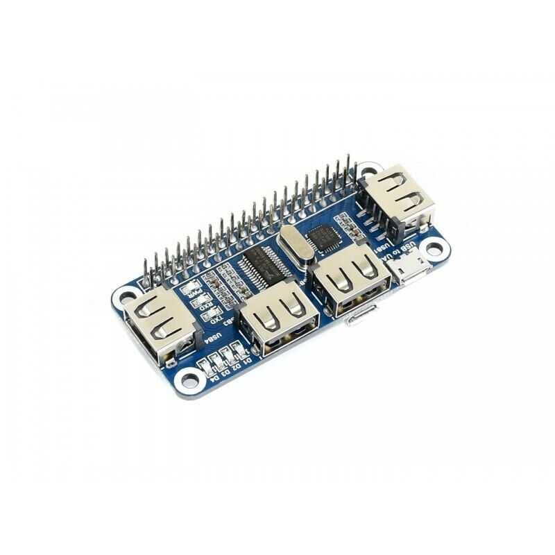 Waveshare 4 Port USB HUB HAT for Raspberry Pi Raspberry Pi Elektronik ...
