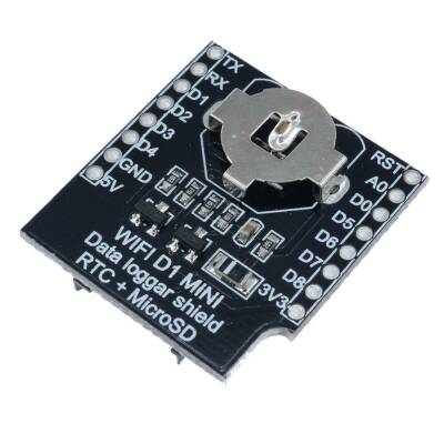 Wemos D1 Mini Data Logger + RTC DS1307 Modüller Motorobit - Motorobit.com