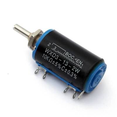 WXD3-13-2W 10K Multi-Turn Potentiometer Motorobit - Motorobit.com