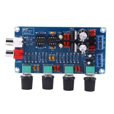 XH-M164 AC 12-24V 4 Channel Equalizer - Equalizer Module Motorobit ...