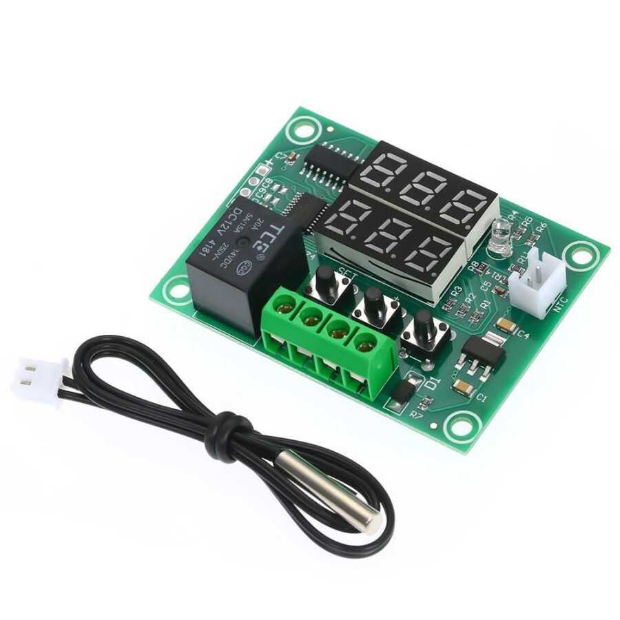 XH-W1219 12V Relay Output Digital Thermostat - Temperature Control Module Motorobit - Motorobit.com