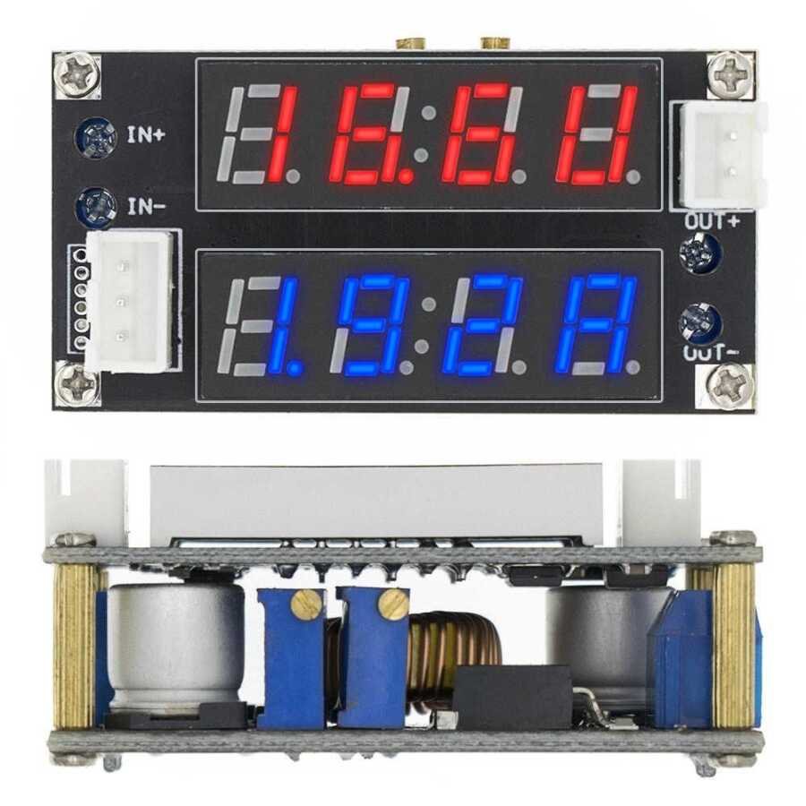 XL4015 5A Amper Ayarlı Voltaj Düşürücü Regülatör Kartı Voltaj Düşürücü Motorobit - Motorobit.com