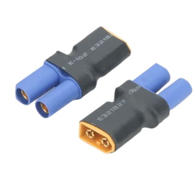 XT60 Erkek - EC3 Dişi Dönüştürücü Konnektör Lipo Pil Kabloları ...