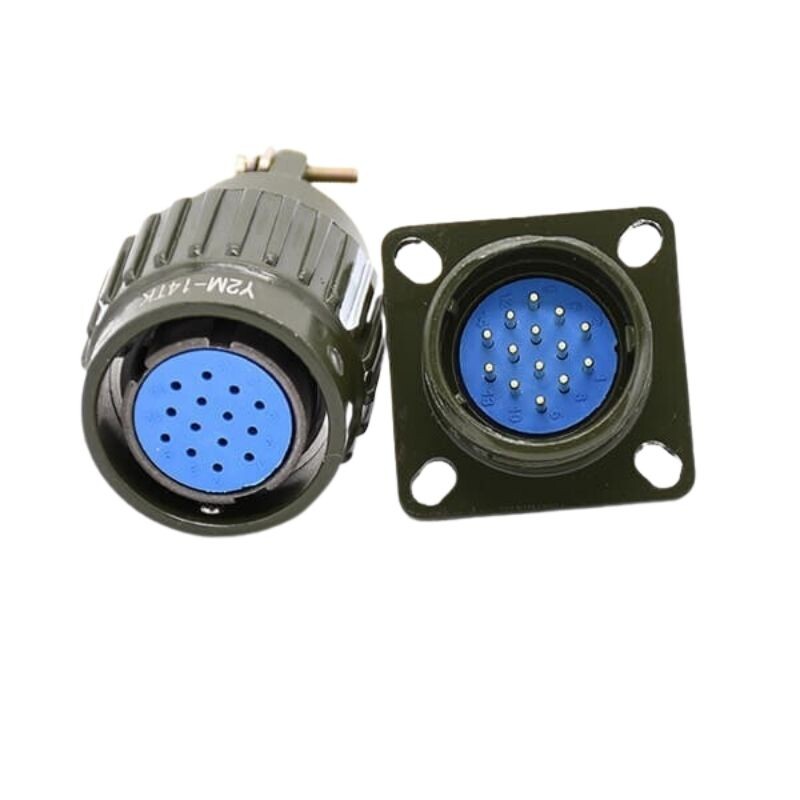 Y21M 14 Pin Military Type Connector Set Motorobit - Motorobit.com
