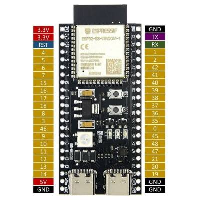 YD-ESP32-S3 Wi-Fi Bluetooth Geliştirme Kartı WiFİ Motorobit - Motorobit.com