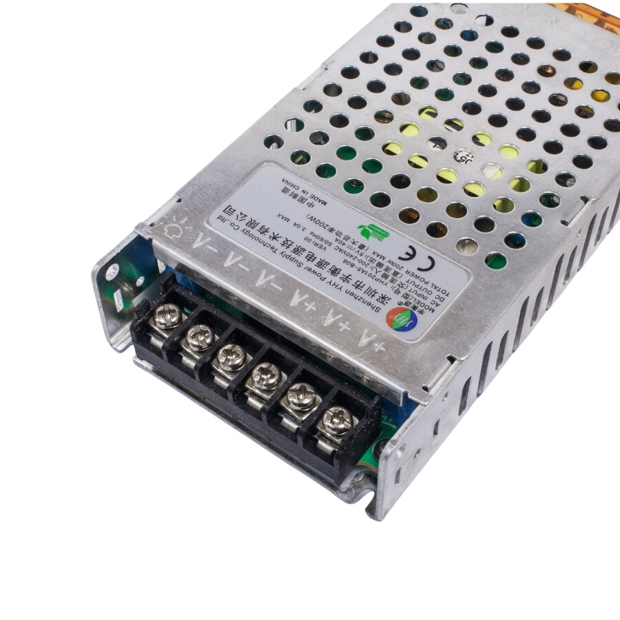 YHP201A5-B06 5V 40A Metal Case Adapter Motorobit - Motorobit.com