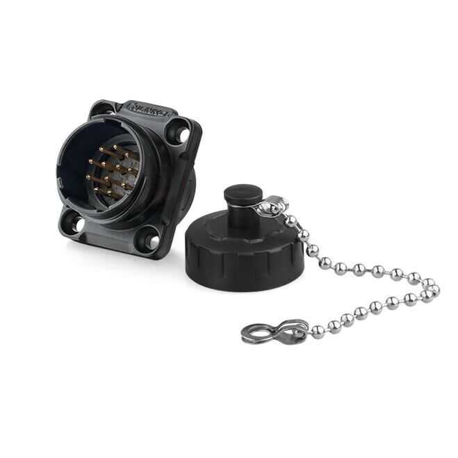 YM-20-C12SX-02-401 12-Pin Waterproof Connector - Male Motorobit ...