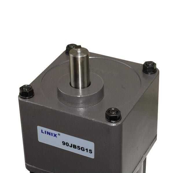 YN90-120 220V 120W 52RPM AC Motor 90mm Serisi Linix - Motorobit.com