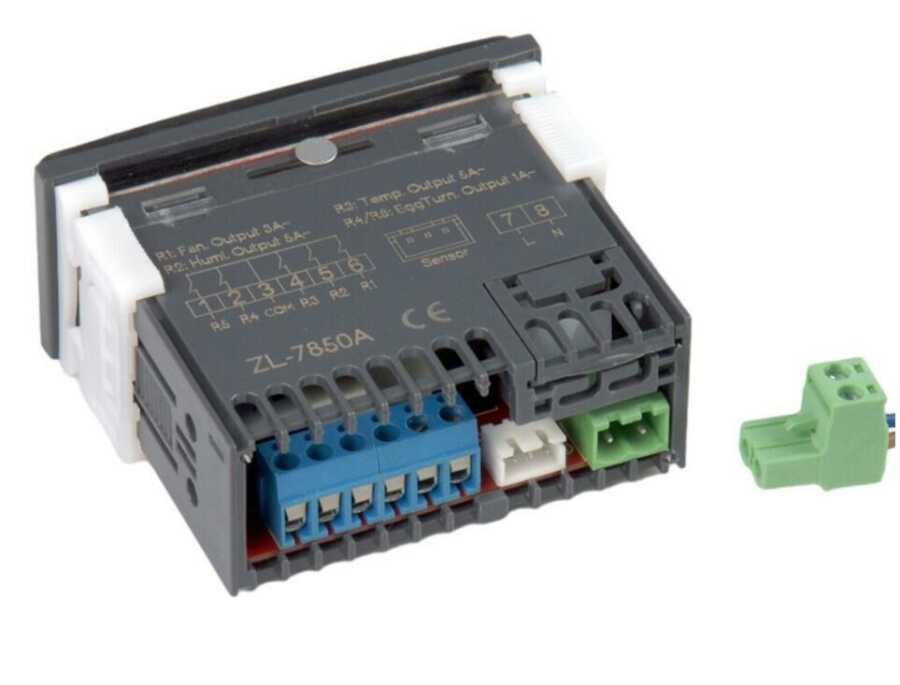 ZL-7850A Röle Çıkışlı Termostat 220V Sıcaklık Kontrol Cihazı Sıcaklık ...